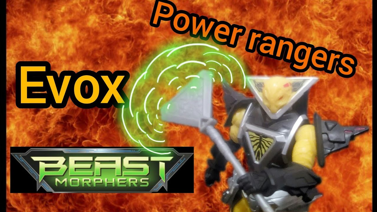 Evox | Hasbro | Power rangers beast morphers - YouTube