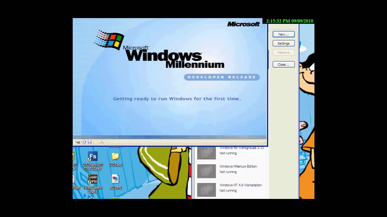 Windows Codename Millennium Build 2332 Installation - YouTube