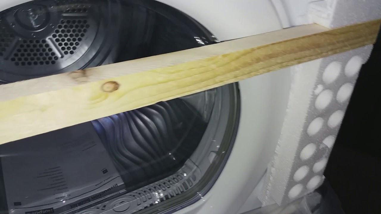 Unboxing My New Hotpoint Ultima S-Line Tumble Dryer - YouTube