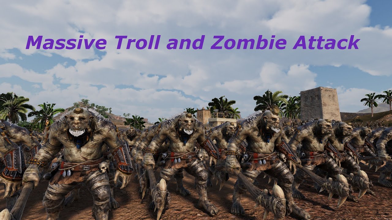 Can 30000 Trolls and Zombies defeat WWII Troops and Shermans Ultimate ...