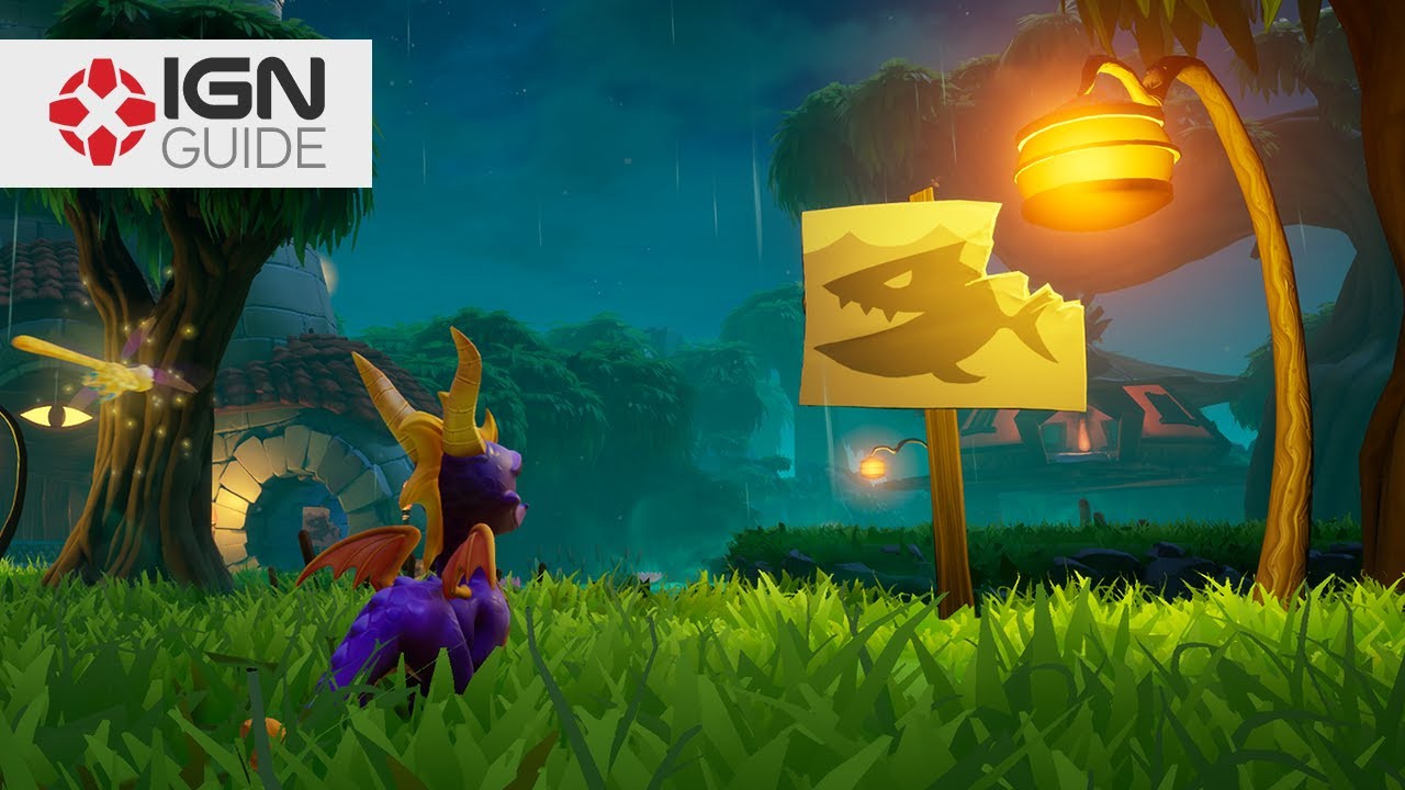Spyro Reignited Trilogy - How to find all the Spooky Swamp Piranha ...