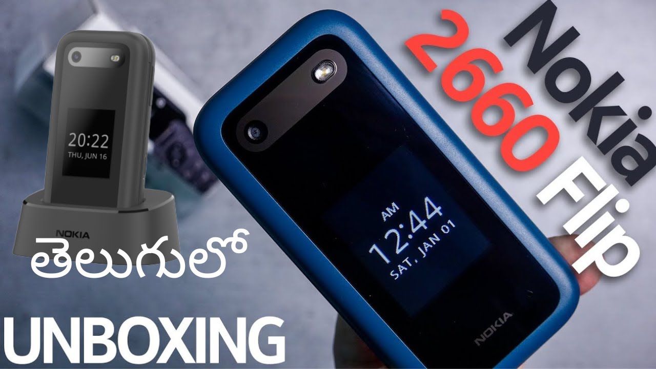 Nokia 2660 Flip 4G keypad Phone with Dual SIM||Unboxing|| Full Detail ...