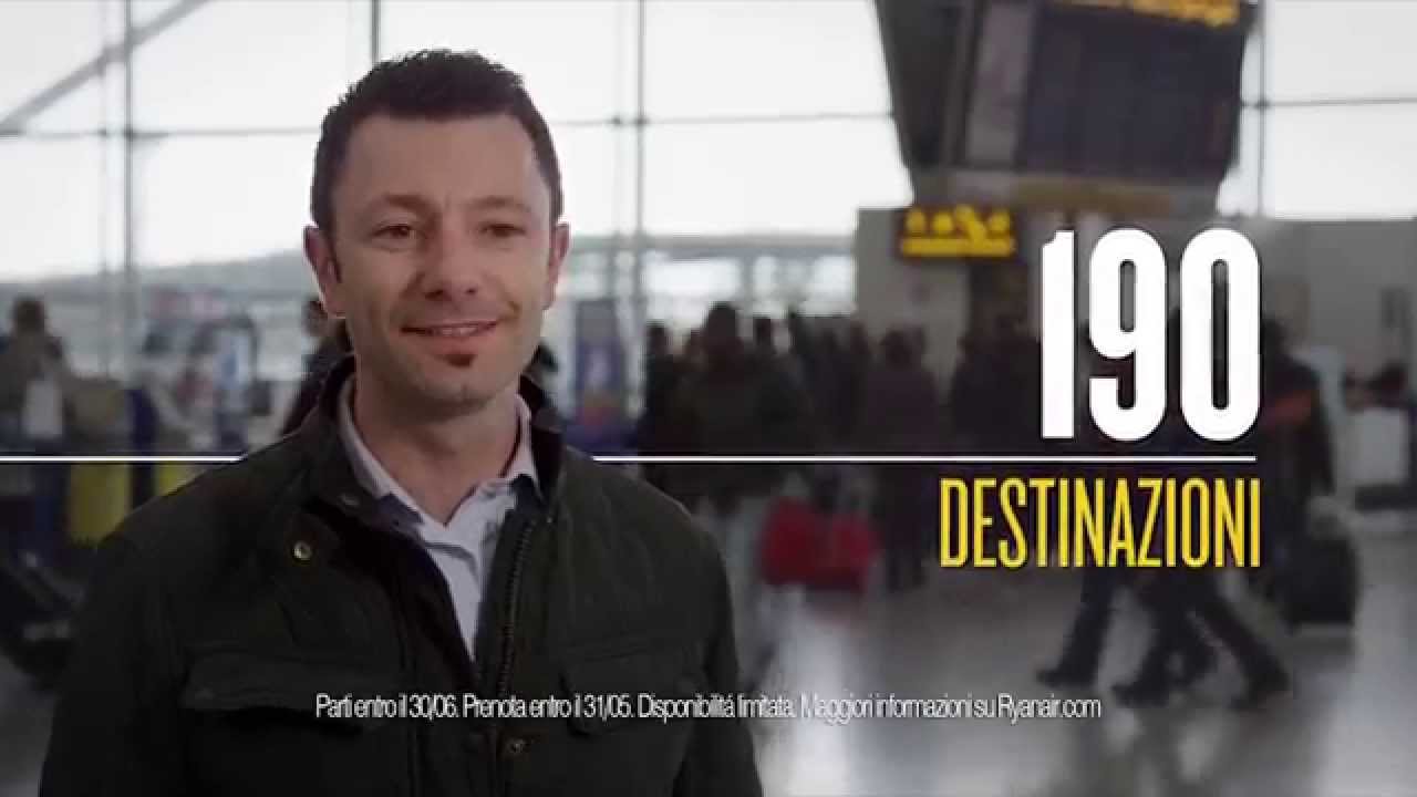 Testimonial - Ryanair's New TV Ad Italian - YouTube