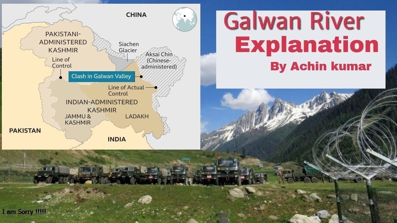 Galwan Valley Explain With Map || India china border|| - YouTube