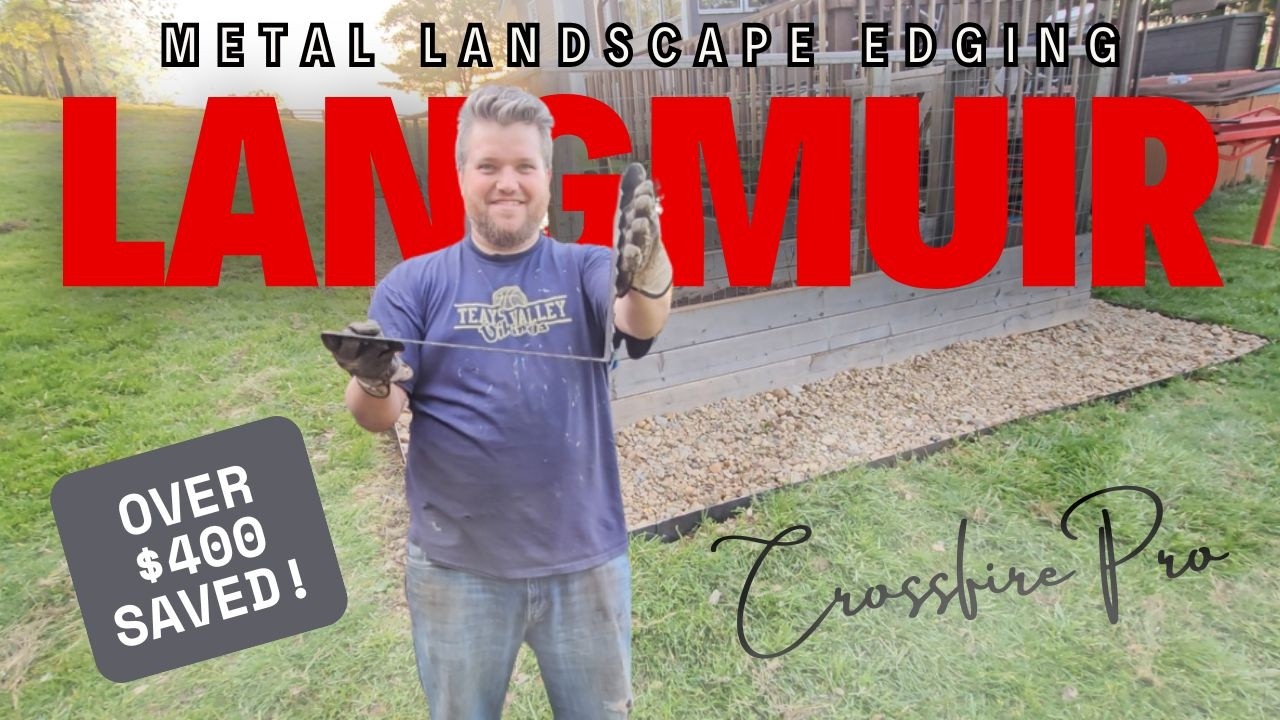 Metal Landscape Edging Start to Finish - Langmuir Crossfire Pro CNC ...