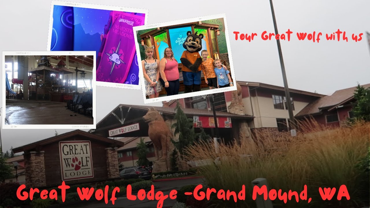 Tour Great Wolf Lodge - Grand Mound, WA With Us. - YouTube