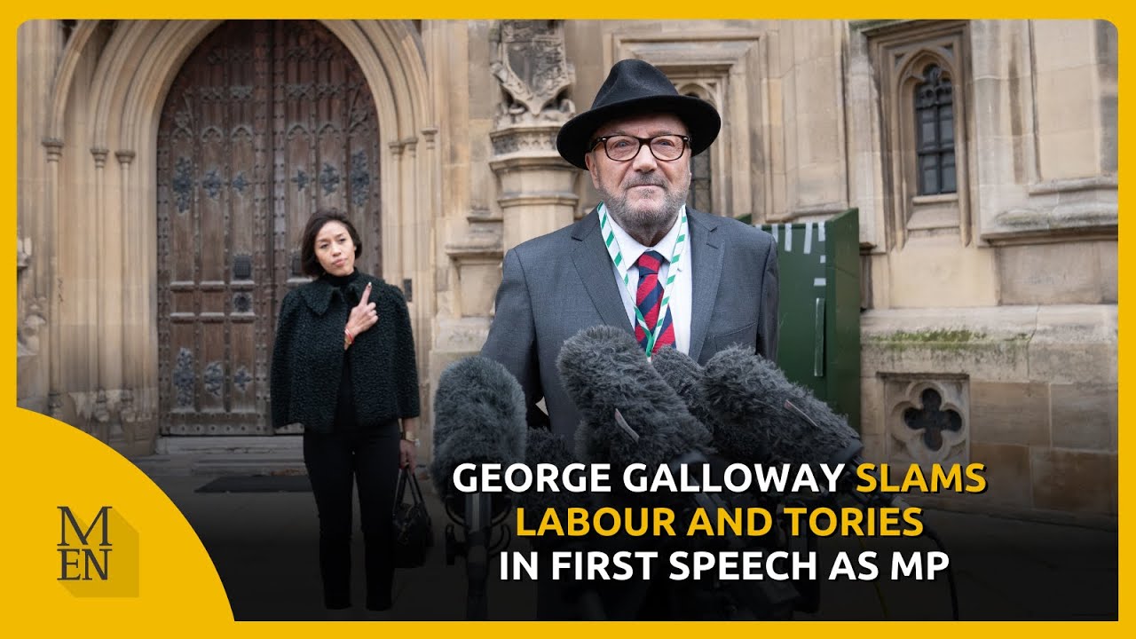 George Galloway's first speech in Parliament as he slams Labour and ...