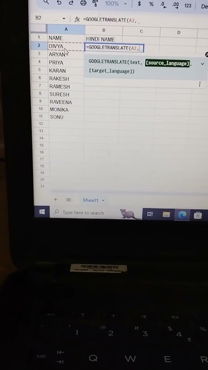 English to hindi convert in Ms-Excel by Computer wali #excel #msword #computerexcel #exceltips ...