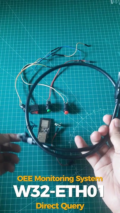 Creating an OEE Monitoring System with WT32-ETH01 Board - YouTube