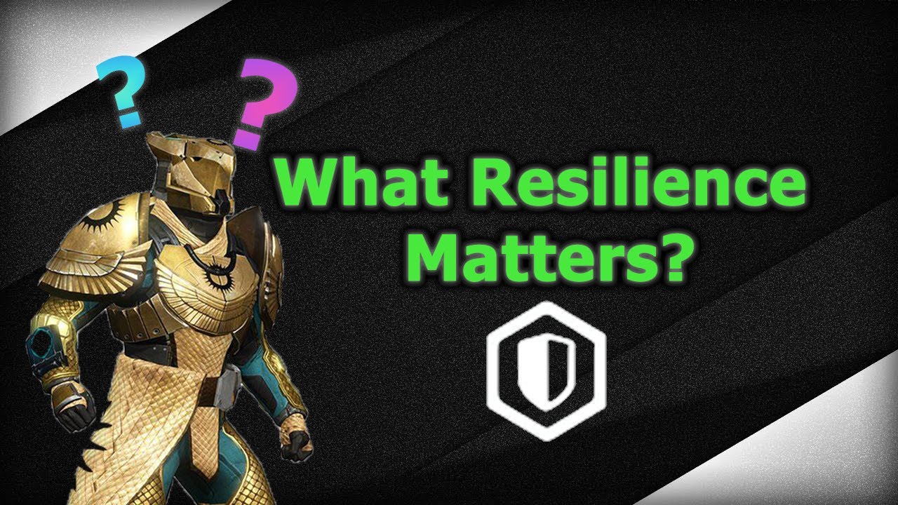 How much Resilience YOU should be using - Destiny 2 - PvP talking point ...