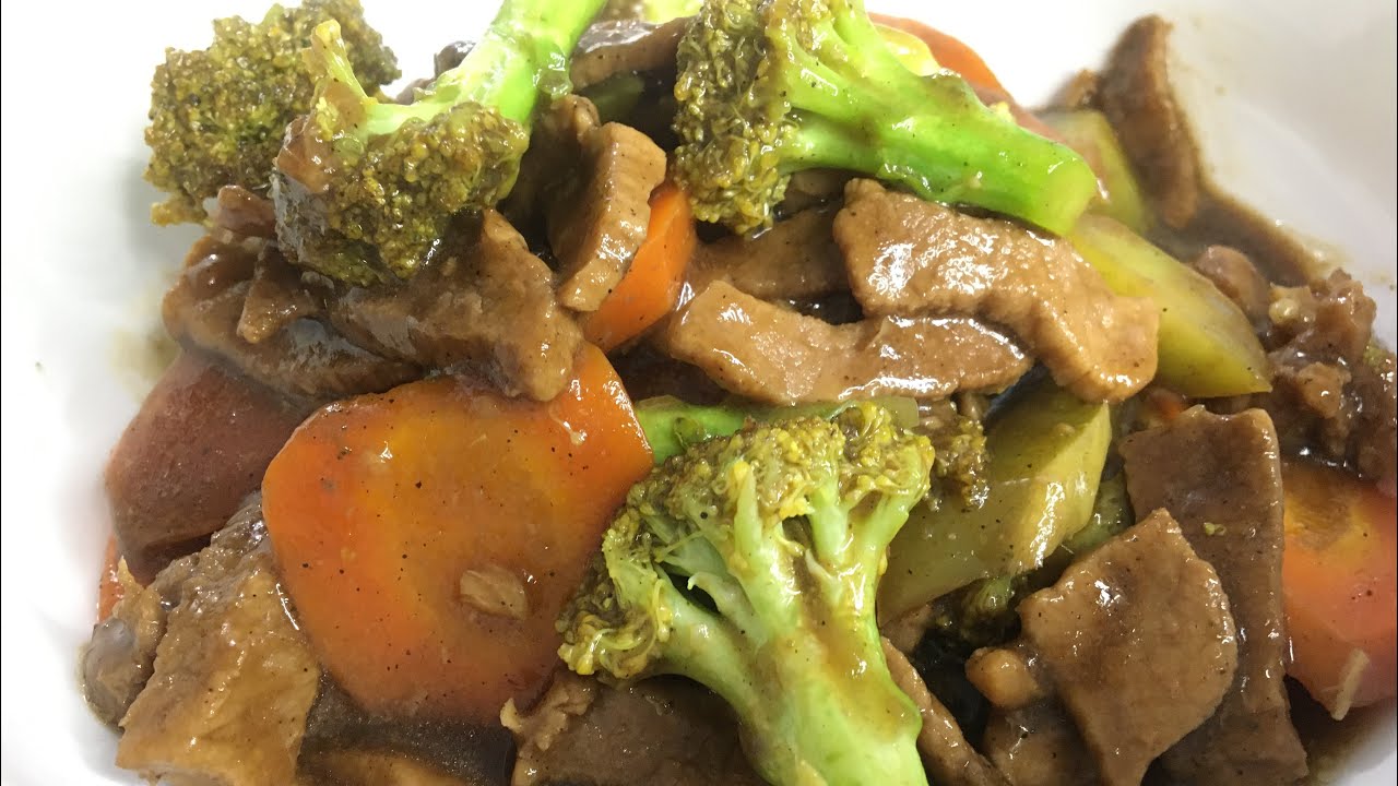 How To Cook Beef Broccoli Recipe - YouTube