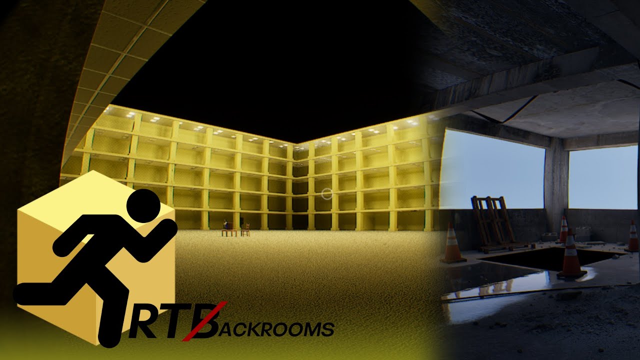 Running Through Backrooms Gameplay Trailer - YouTube