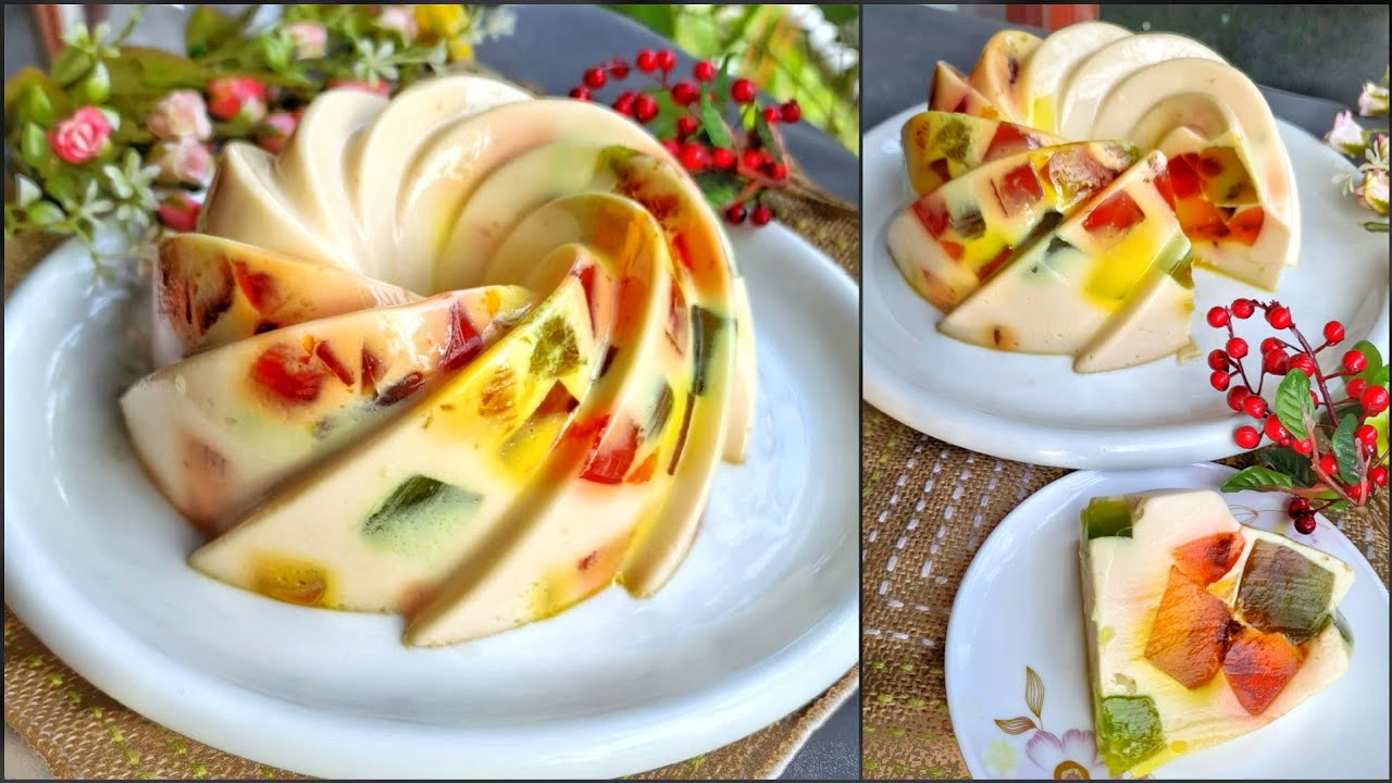 How to Make Christmas Cathedral Window Jelly Recipe - YouTube