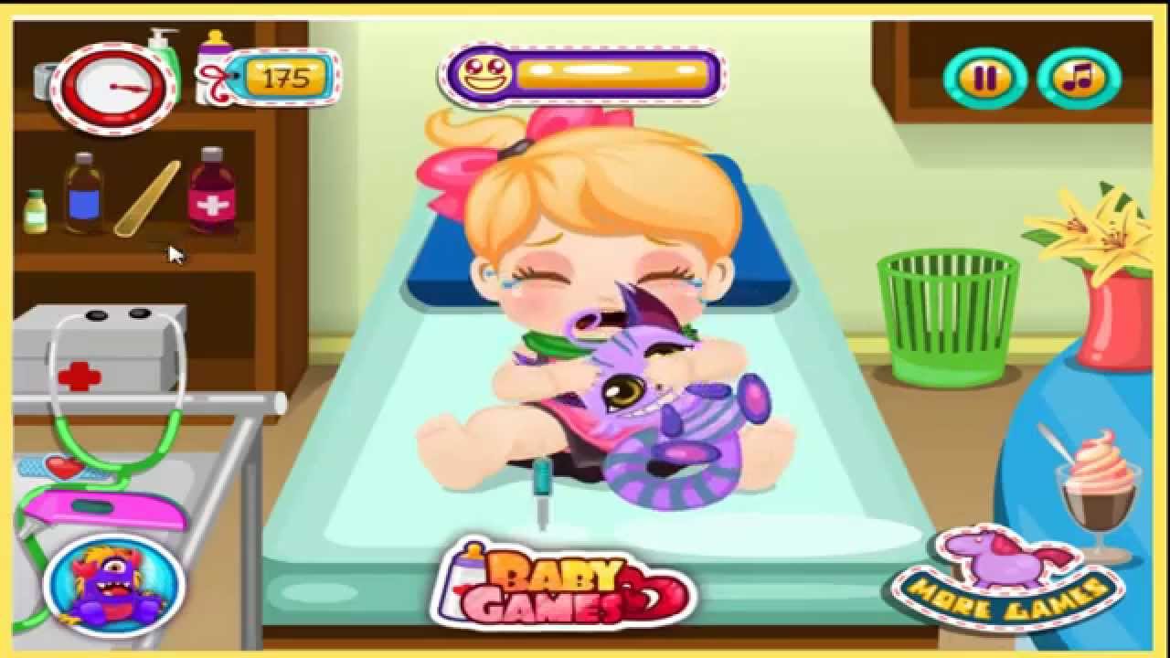 Baby Alice Sick Day Featured Game Baby Care Games For Kids - YouTube