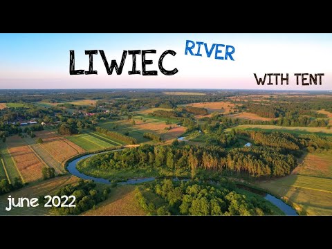 Rzeka Liwiec samochodem z namiotem, Mazowsze (Łochów, Starawieś, Węgrów ...