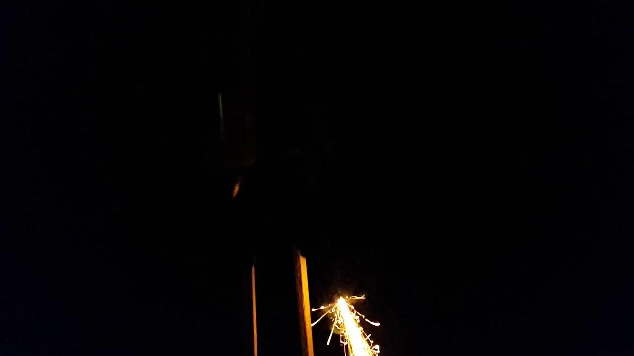 How not to light fireworks.. - YouTube
