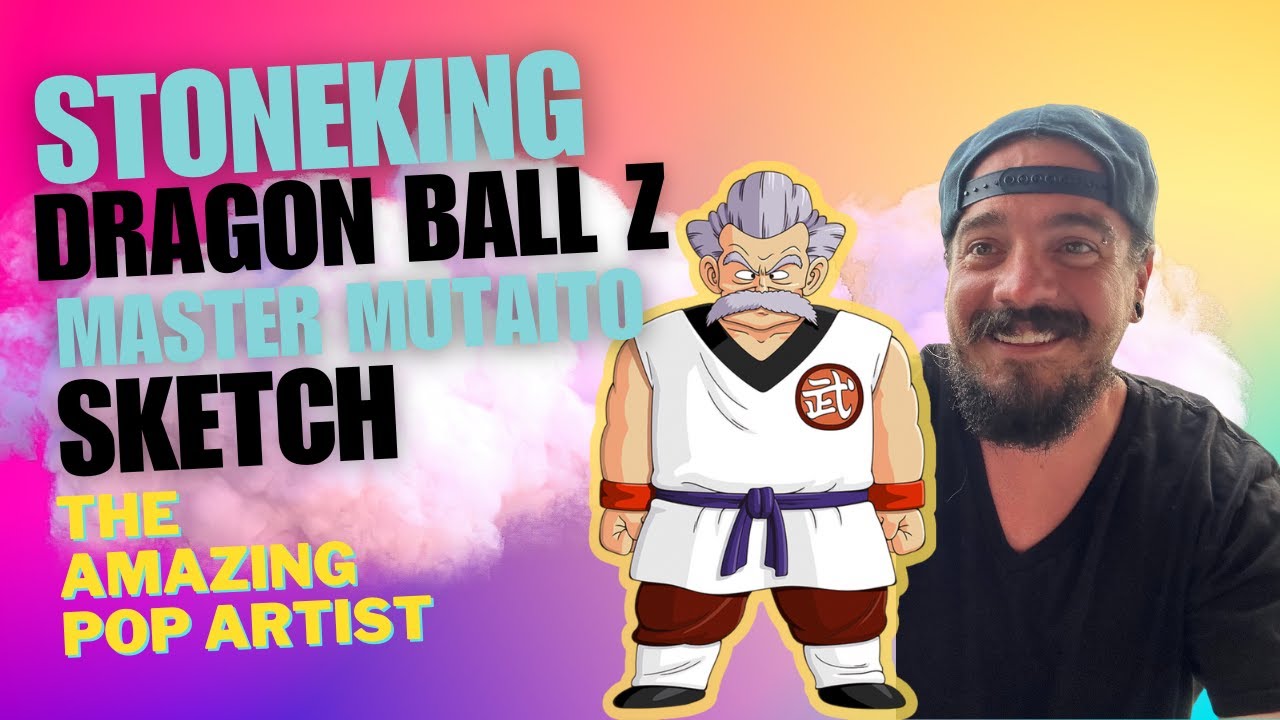 Dragon Ball Z Master Mutaito Timelapse Drawing Sketch Stoneking- Next ...