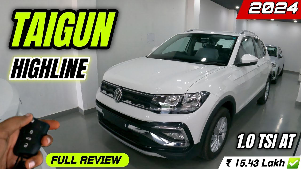 2024 Volkswagen Taigun Highline 🔥 | Taigun Highline 1.0 TSI AT Full ...