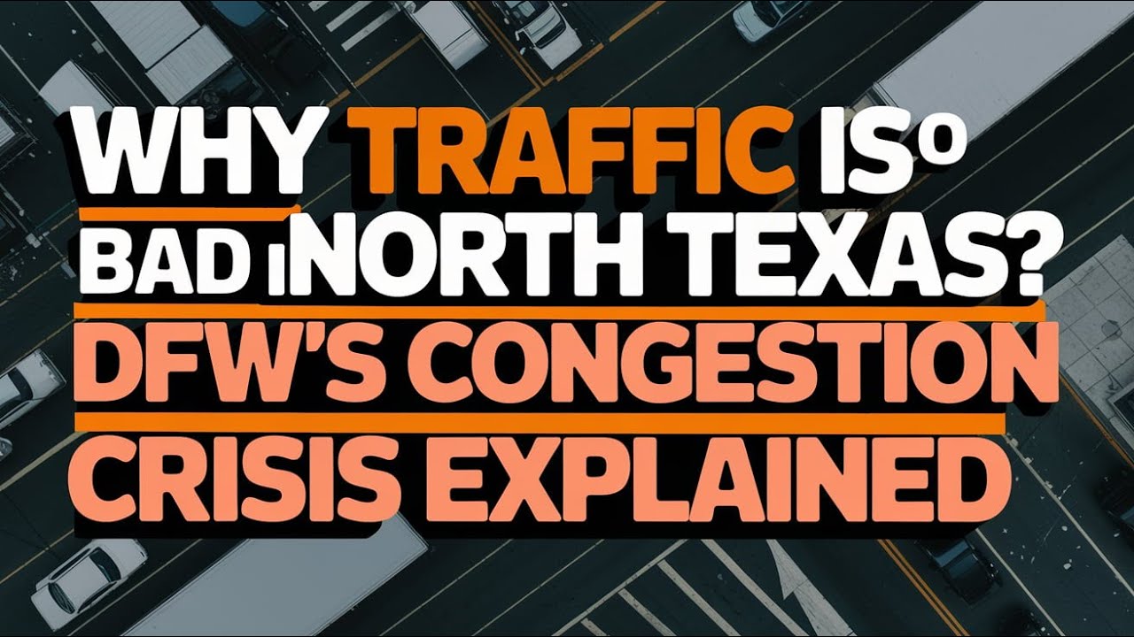 Why Traffic is So Bad in North Texas? DFW’s Congestion Crisis Explained ...