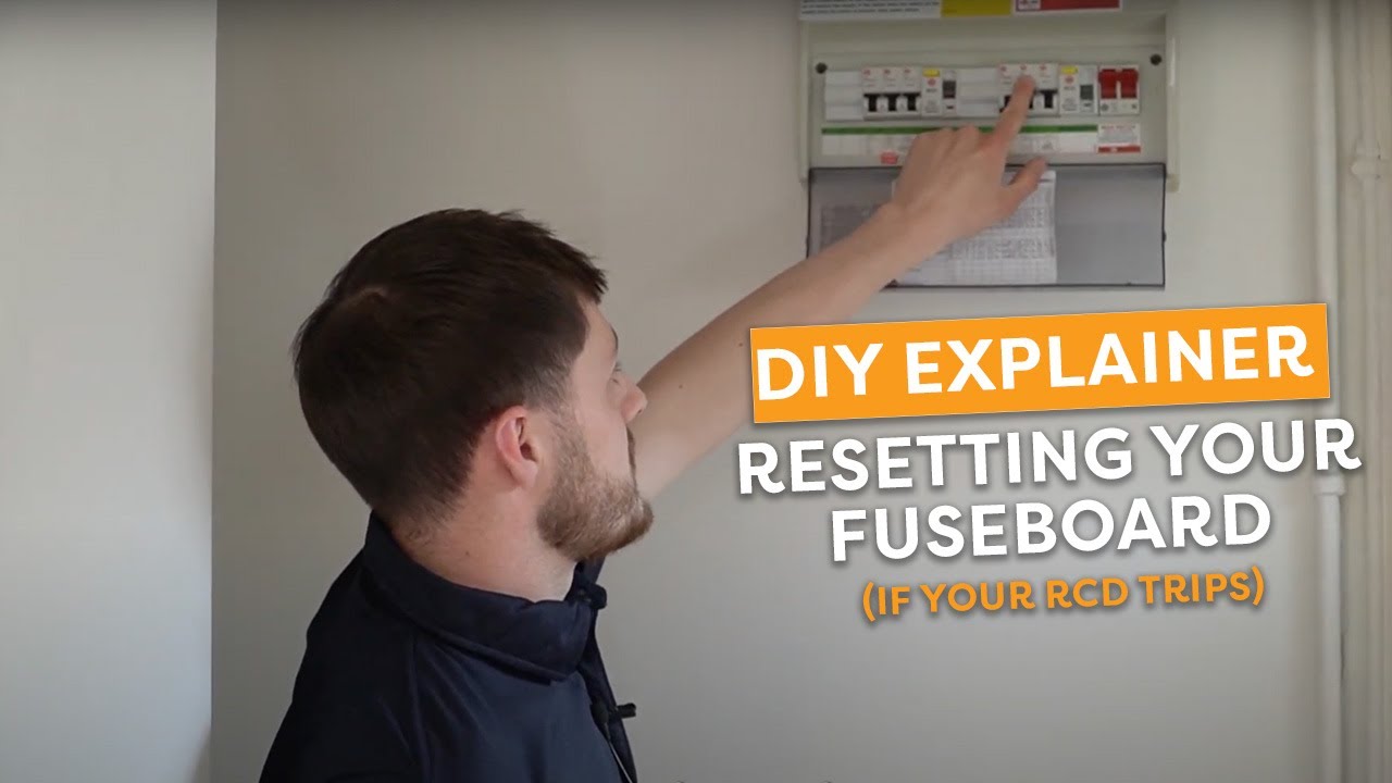 How to reset your fuse board (if your RCD trips) | DIY EXPLAINER - YouTube