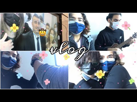 Lise Vlog Şaşırdın Dimi😱Ukulele Şov,Bilek Güreşi(ibrahim yenilince ağladı){Elo 11. Sınıf~12💝)
