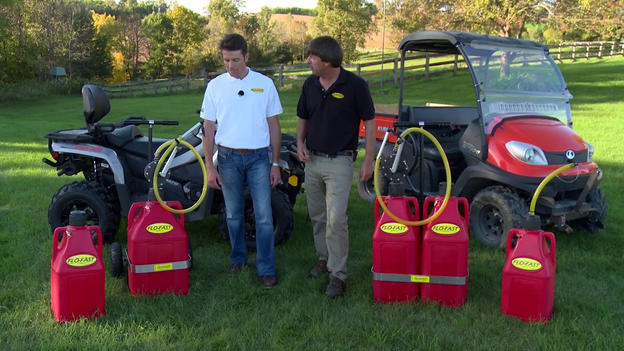 Flo Fast Fuel Transfer for your ATV - YouTube