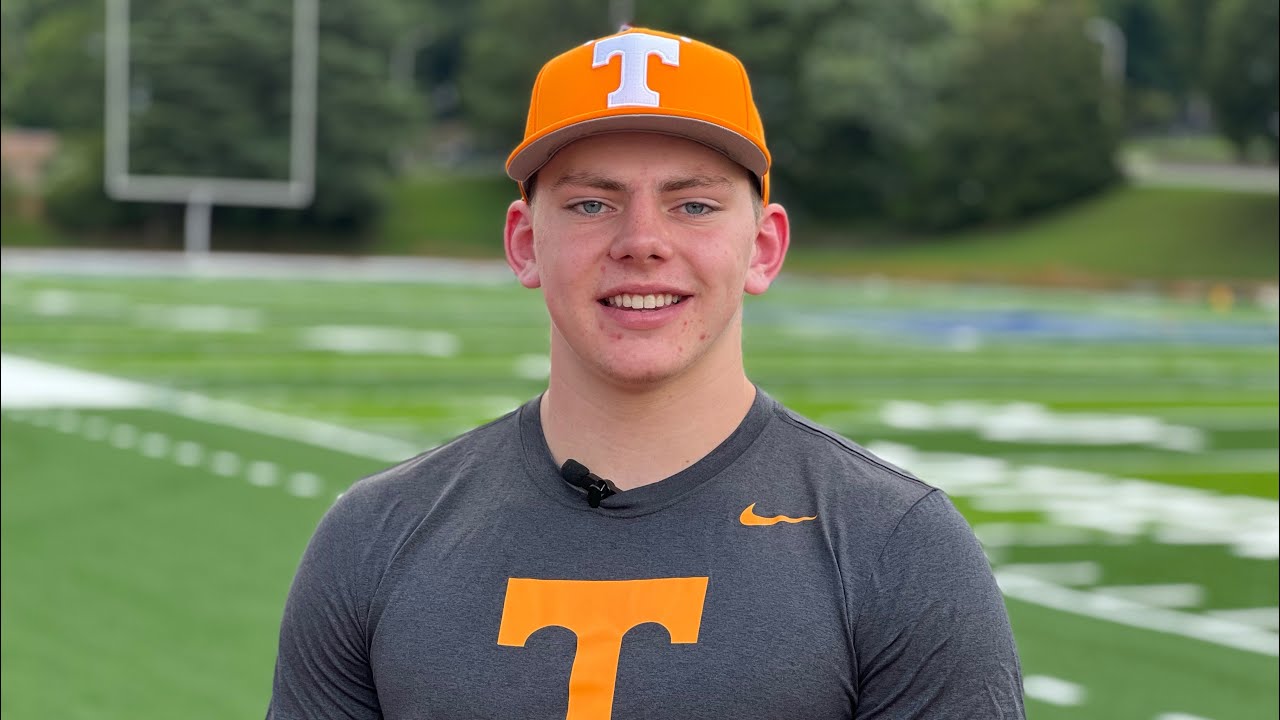 Tennessee Football: Carson Gentle details commitment to Vols - YouTube