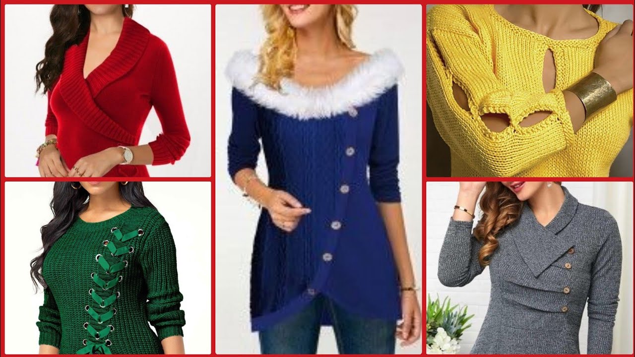 Very Impressive And Stylish Sweater And Sweat Shirt Designs Collection ...