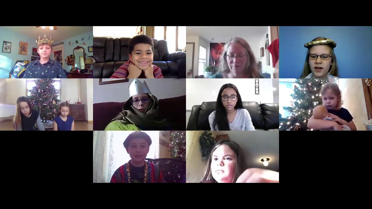 The Christmas Story - Zoom Edition - YouTube