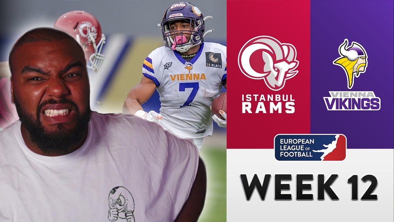 Ist Wien zurück?? Vienna Vikings vs Istanbul Rams Reaction European ...