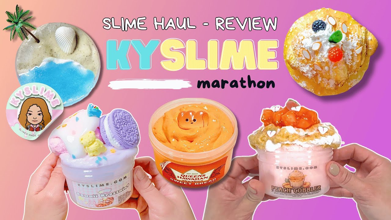 $140 UNDERRATED KY SLIME SHOP REVIEW 🌺 🌴 DIY FOOD THEMED INSPIRED 🍭🍡 ...