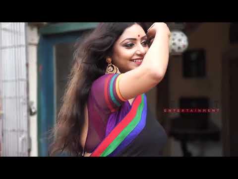 Saree Lover || Rupsa Black Transparent Saree || Exclusive  Saree Photoshoot