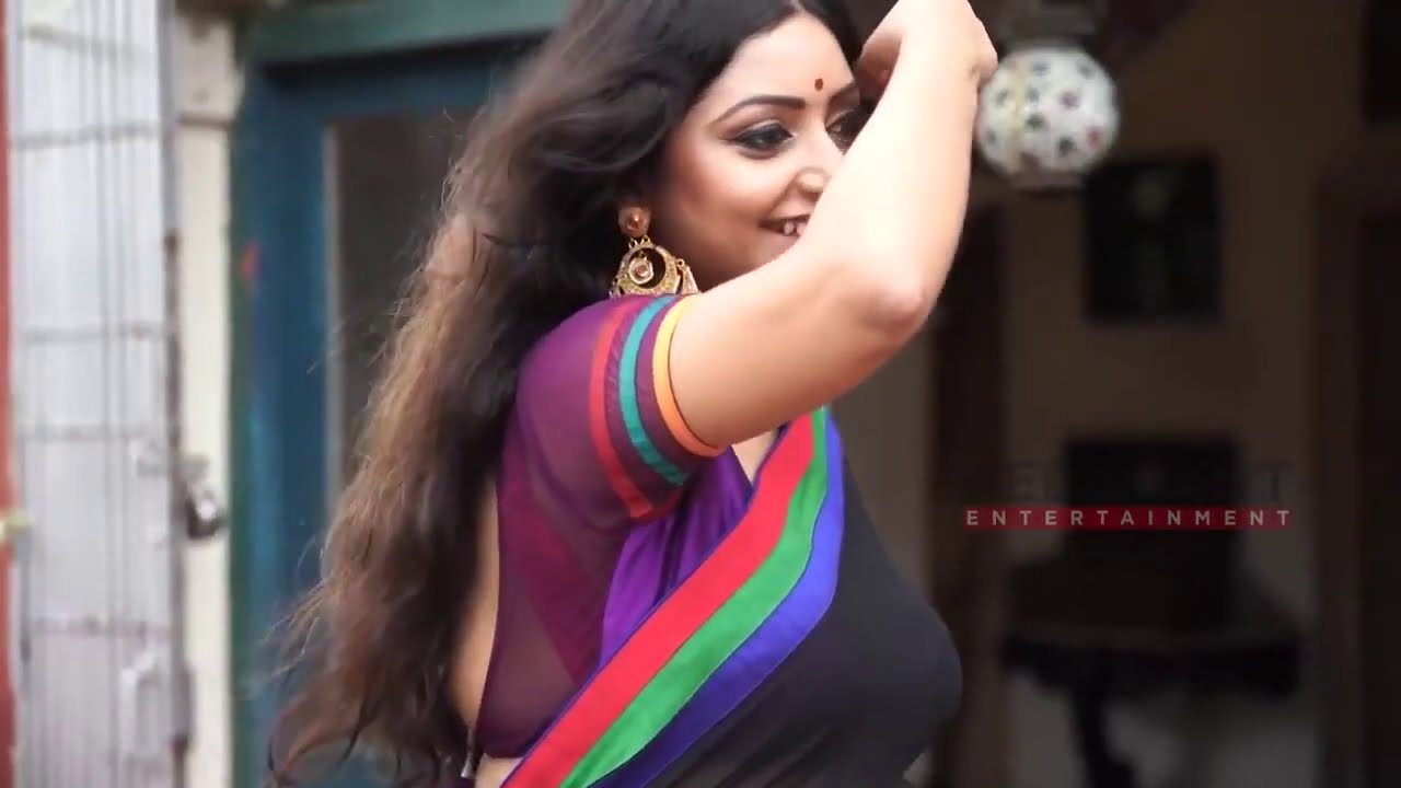 Saree Lover || Rupsa Black Transparent Saree || Exclusive Saree ...