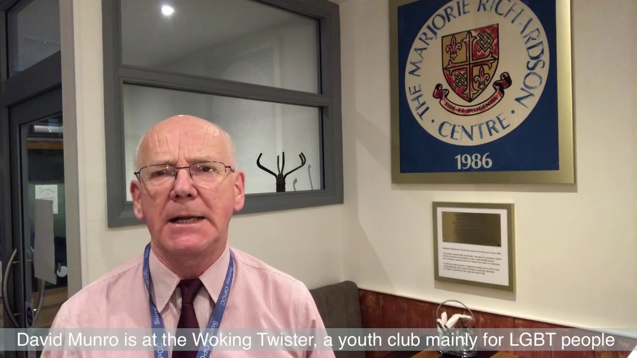Independent PCC David Munro is at Woking Twister - YouTube