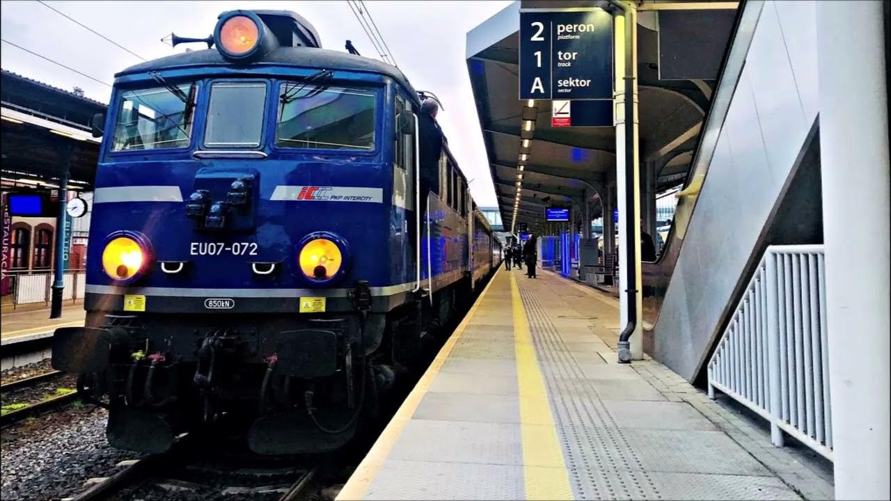 EU07-072 z IC 83172/3 ,,Przemyślanin'' relacji Świnoujście-Przemyśl Główny 13.04.2022 - YouTube