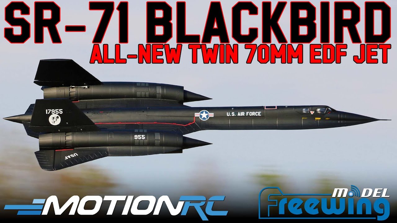 All-New Freewing SR-71 Blackbird - Twin 70mm RC EDF Jet with a Scale ...
