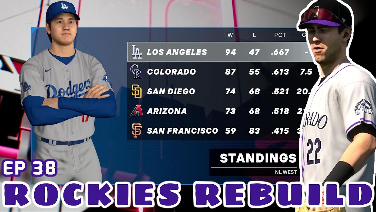 Can We Climb for Division Crown? - MLB The Show 24 Colorado Rockies ...