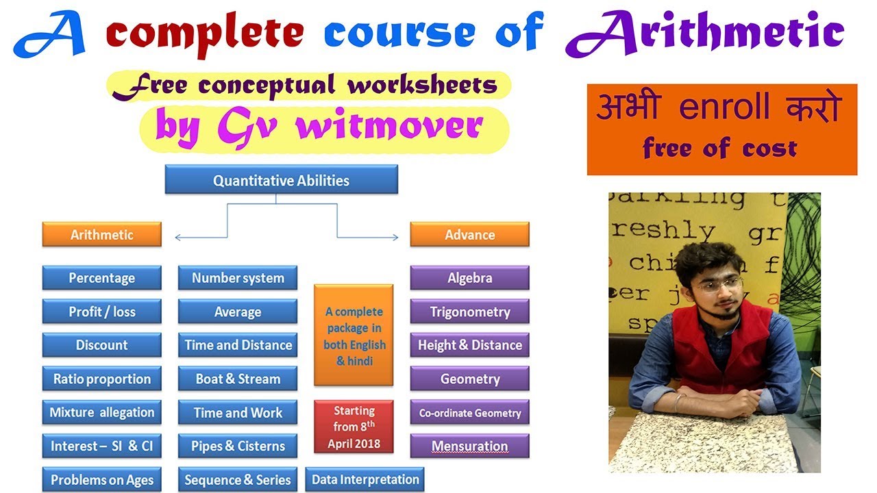 arithmetic course by gv witmover - YouTube