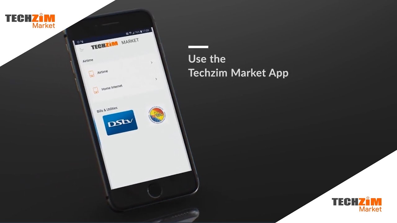 Need Airtime, TelOne, ZESA or DStv in one app? Use Techzim Market App ...