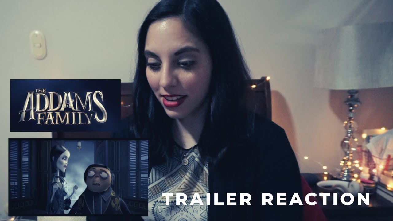 THE ADDAMS FAMILY TEASER TRAILER REACTION! - YouTube
