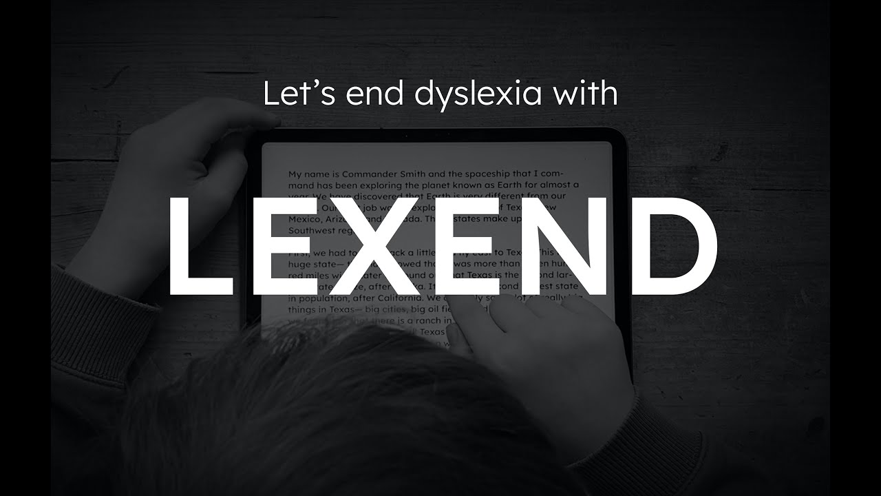 Lexend Font: Revolutionising the Way the World Reads - YouTube