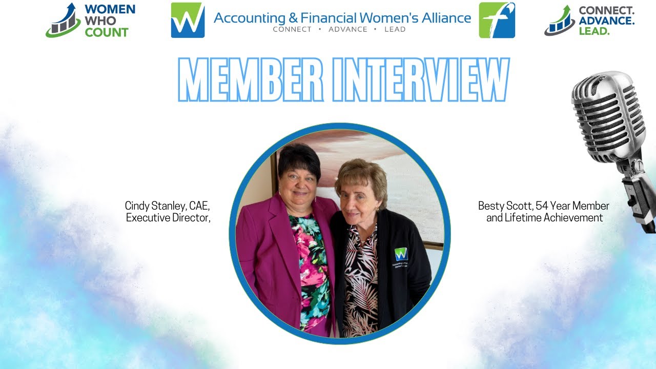 Betsy Scott Interview at 2024 Women Who Count Conference Part 1 - YouTube