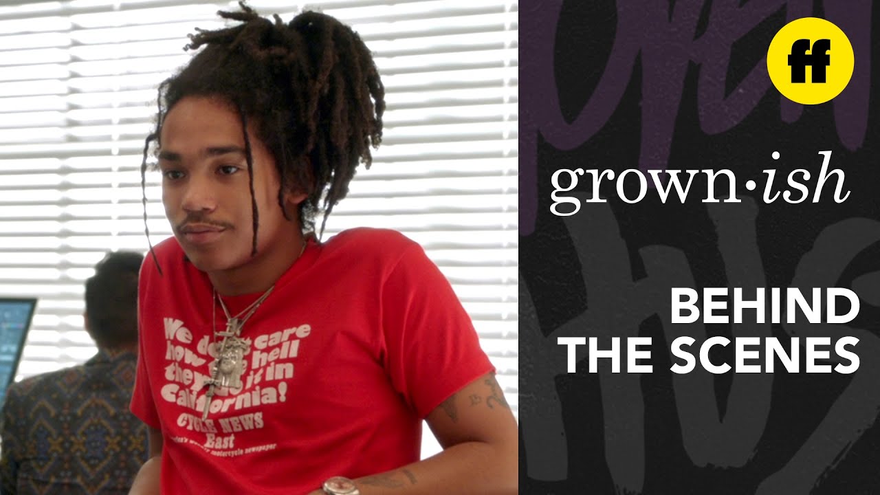 grown-ish: Behind The Scenes | Luka On Playing Luca | Freeform - YouTube