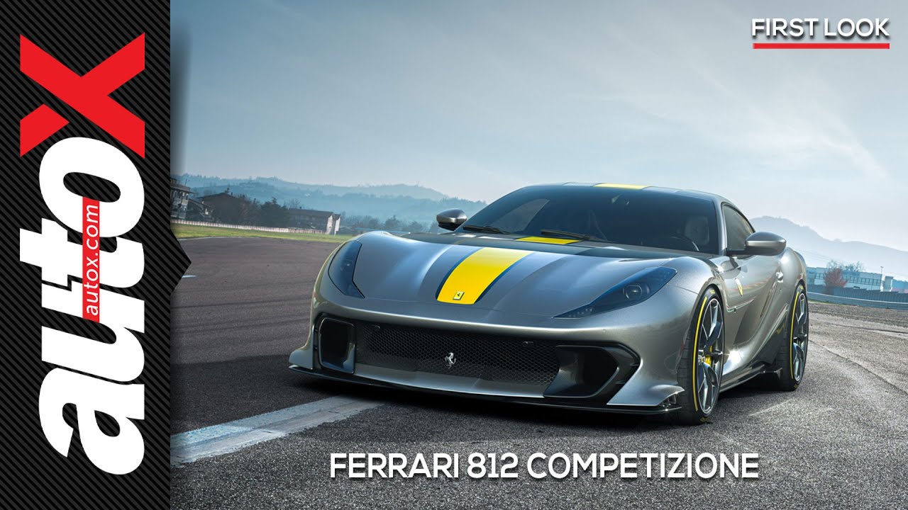 Ferrari 812 Competizione: Just how extreme is it? | First Look | autoX ...