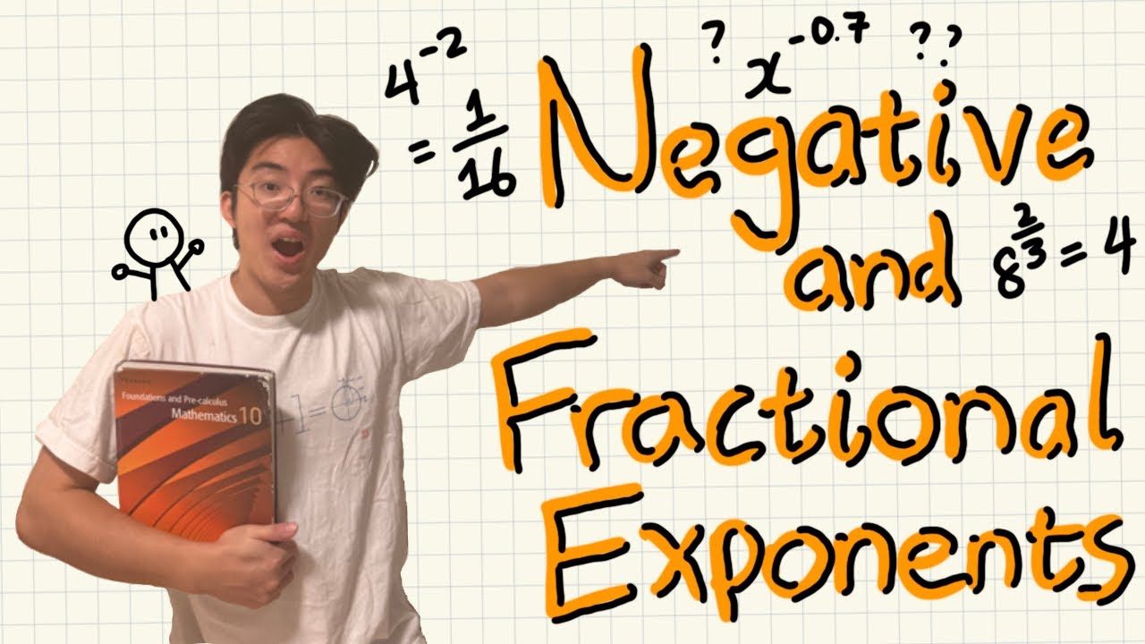 Negative and Fractional Exponents - YouTube