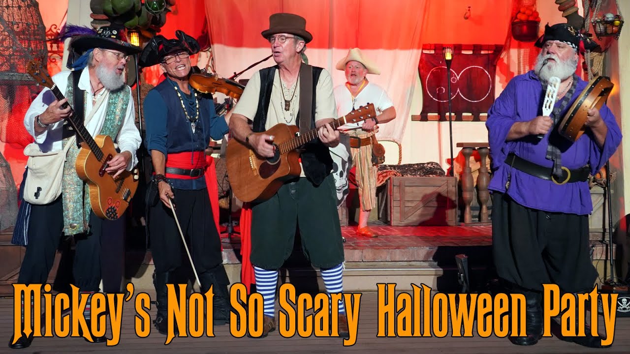 Rusty Cutlass Pirate Band - Full Show at Mickey's Not So Scary ...