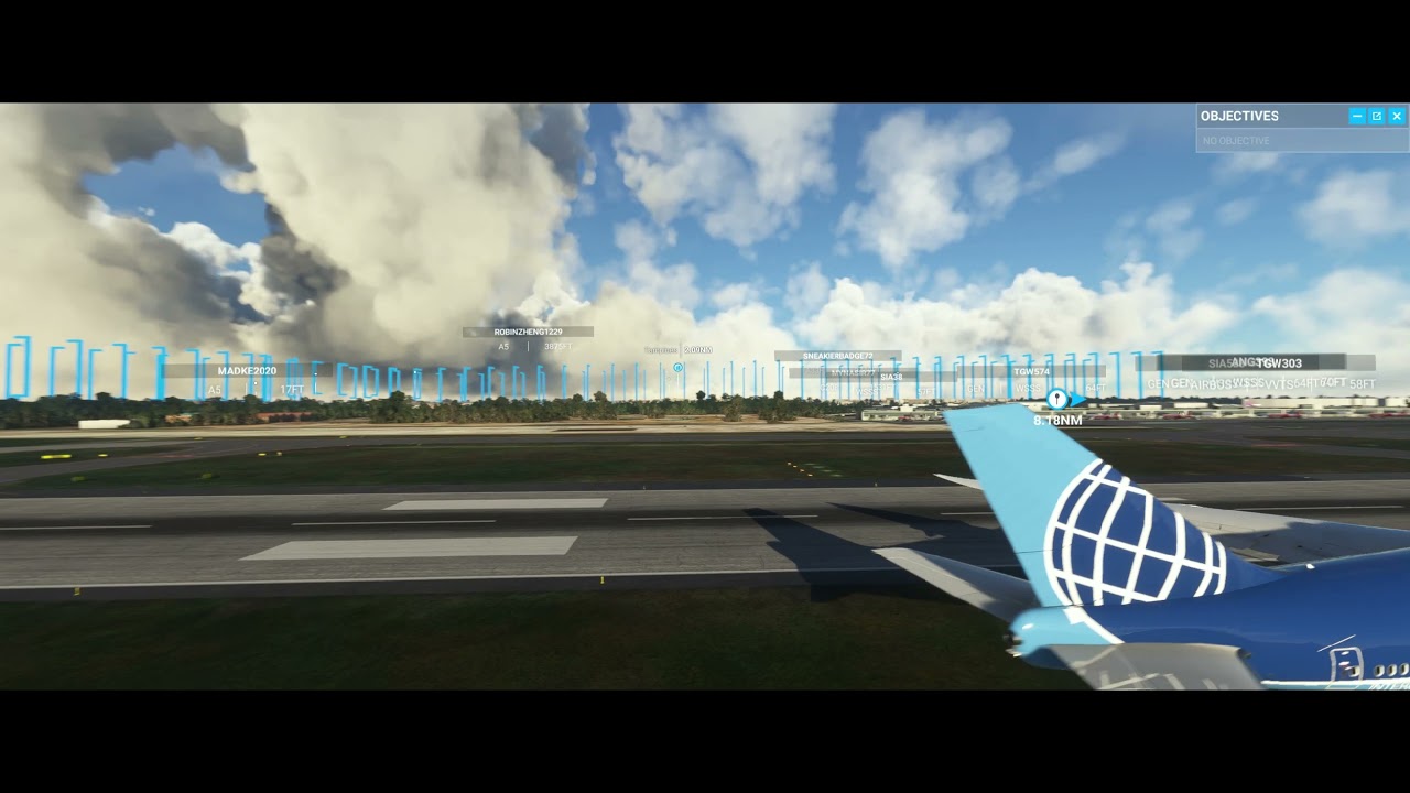 Plane Spotting In MSFS Multiplayer - YouTube