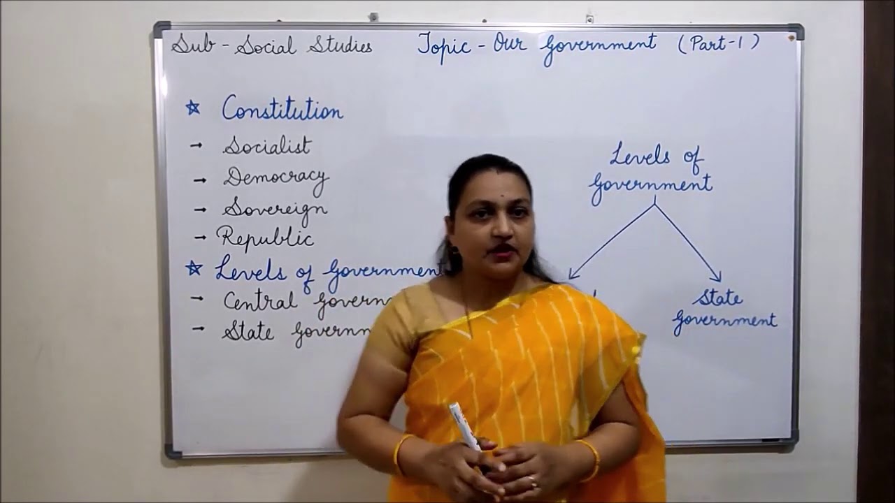 CLASS- 3 SOCIAL STUDIES: OUR GOVERNMENT PART -1 - YouTube
