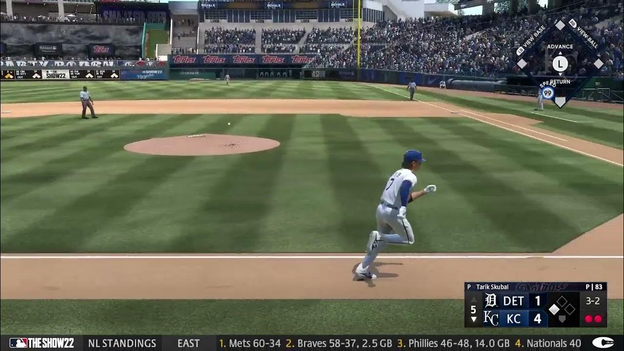 Bobby Witt Jr. Inside The Park HR | MLB The Show 22 - YouTube