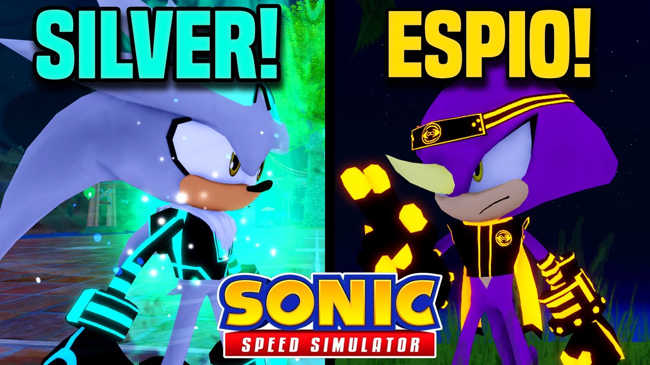 LUMINOSITY SILVER & ESPIO in Sonic Speed Simulator - YouTube
